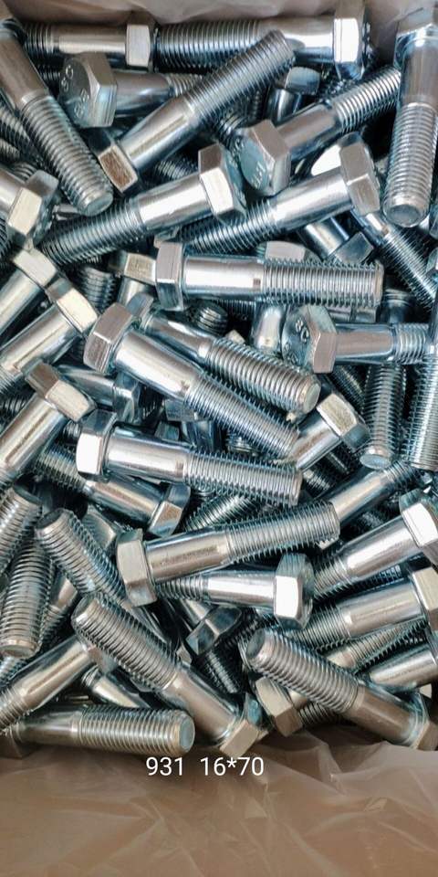 M16 Washer High Tensile Fastener Grade 4.8 8.8 Screw Din931 Din933 ...