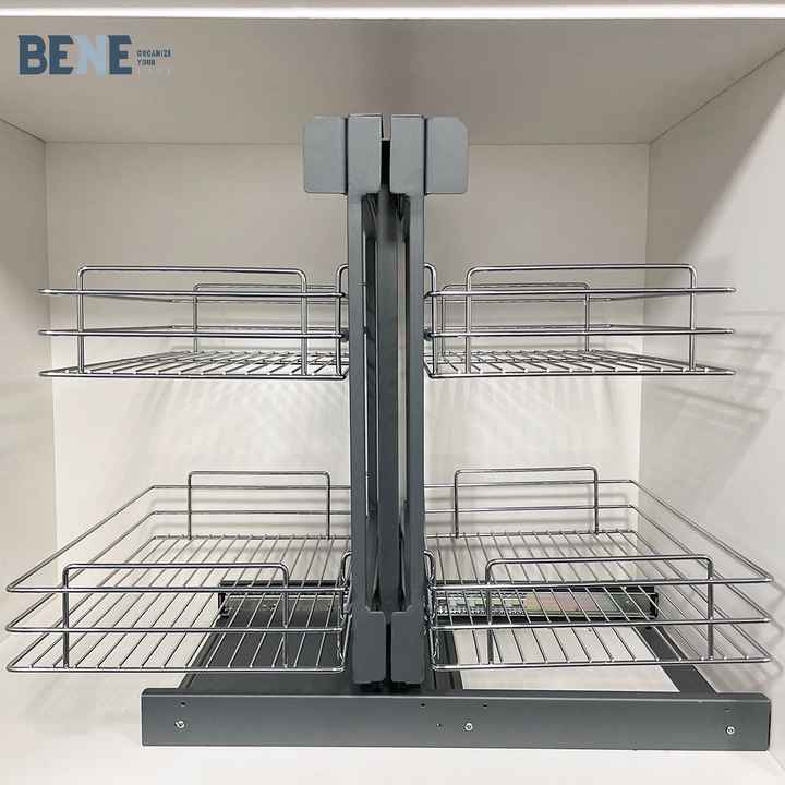 Universal Magic Corner Blind Corner Optimiser Kitchen Storage Hardware ...