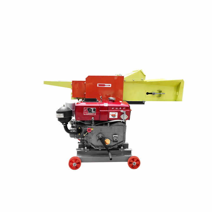 Mini Diesel Engine Silage Chopper Machine New Condition Mini Chaff ...