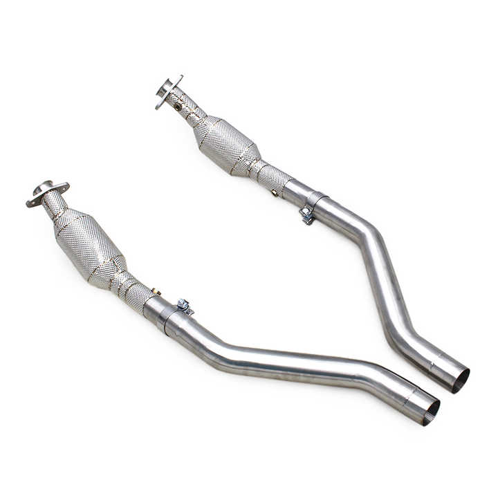 BSK Header Catted Downpipe for Ford Mustang V6 3.7L 2012-2013 Engine ...