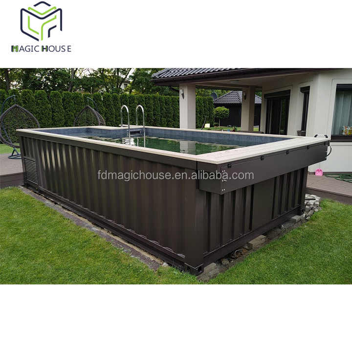 Magic House Container Pool - Modern & Portable Swimming Pool