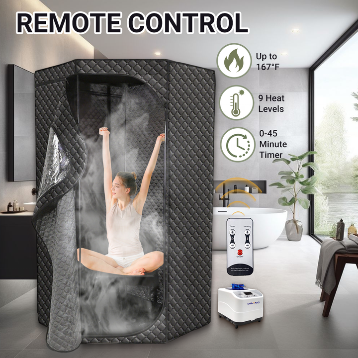 New Modern Sauna Box Portable 3l Large Power Slimming Sauna Tent Detox ...