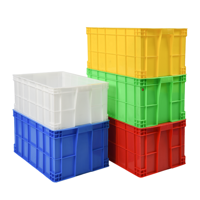 780 Heavy Duty Perforated Plastic Containers Turnover Box Stackable ...