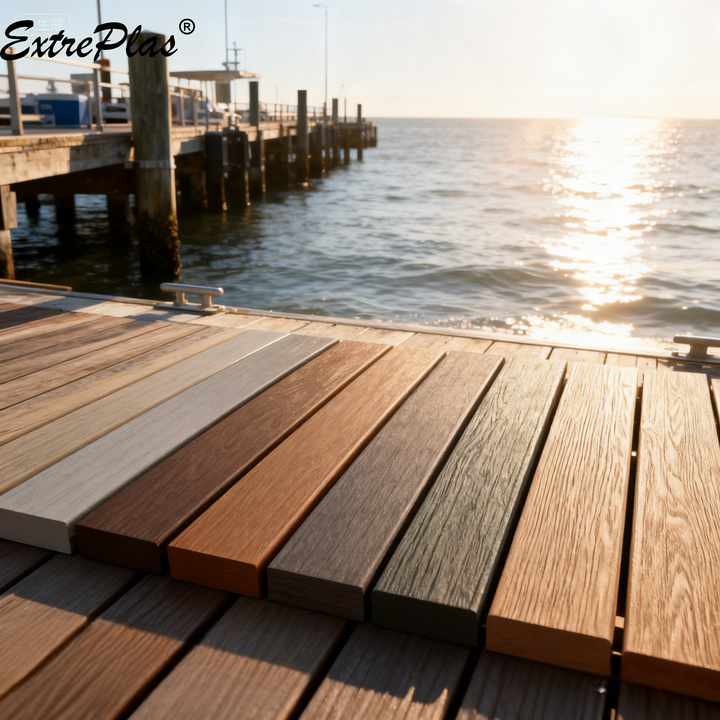 Plastic Timber Recycled HDPE Lumber Boards Waterproof Eco Plastic Wood ...
