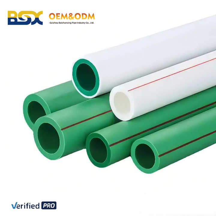 Hot-Selling Green & White PPR Water Pipes PN16 High Pressure Plumbing ...