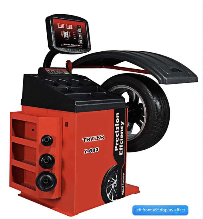 CE Certificate Car Hydraulic Wheel Balancer / Car Wheel Balancing ...