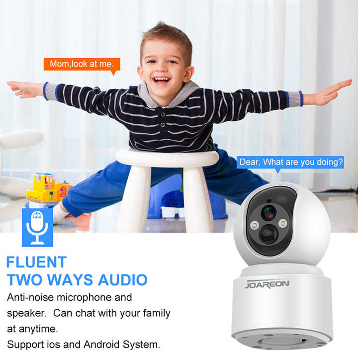 3MP Smart Battery PIR WiFi IP Indoor Wireless Security Home CCTV ...
