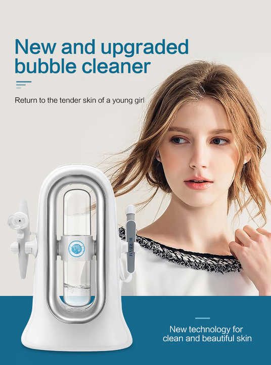 Professional 2 in 1 Hydro Bubble Facial Beauty Machine Skin ...