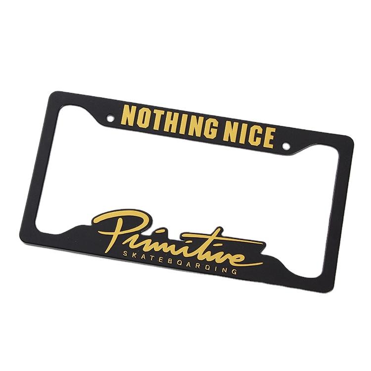 American Custom Plastic Jdm License Plate Frame Car License Plate Frame ...
