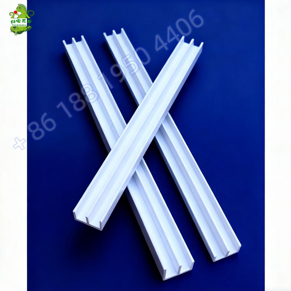 U-Channel PVC Track Extrusion for DIY Furniture, Display Shelf, Window ...
