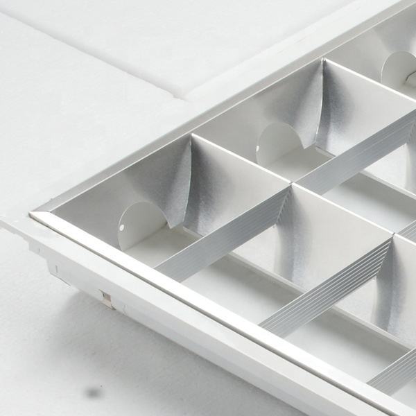 4x9W & 4x18W LED Recessed Louver Fixture | 600x600mm Ceiling Grille ...