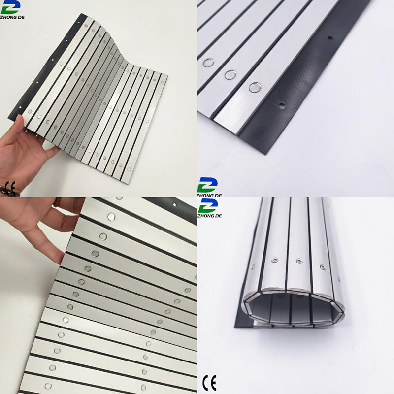 Hot Sale CNC Machine Tool Aluminum Apron Roller Shutter Laser Bellows ...