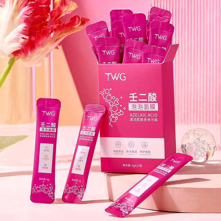 Moisturizing & Nourishing Crystal Bubble Face Mask - 4g x 12pcs, OEM