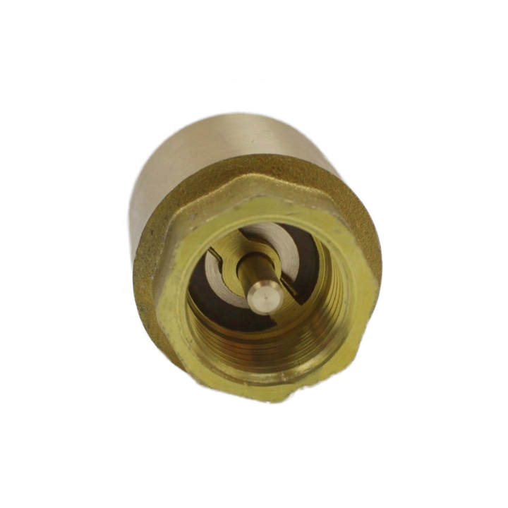 1/2" Inch Vertical Spring Brass Male Threaded Non Return Valve Foot ...