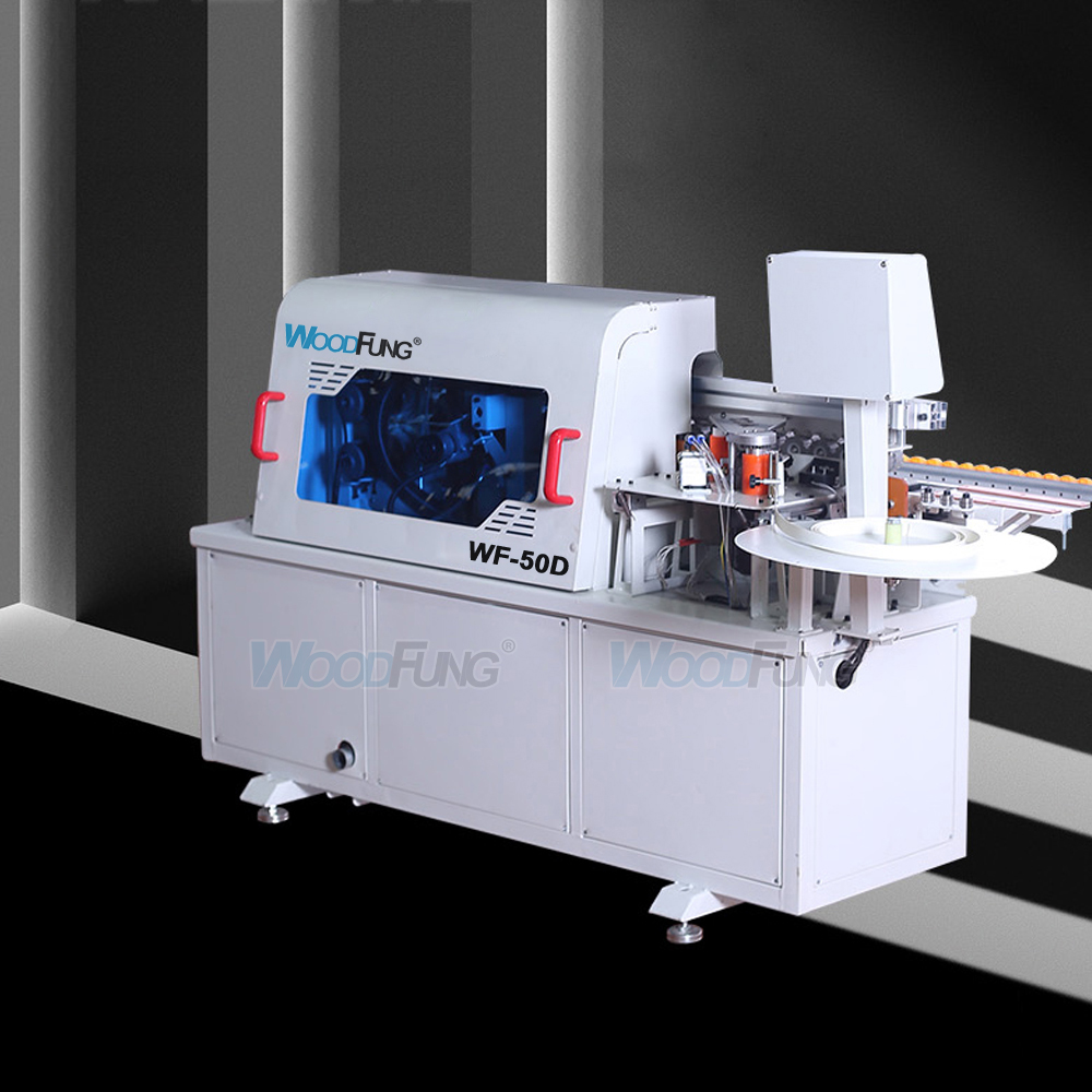WF-50D3 320kg automatic edgebanding machine with Gluing, trimming,end ...