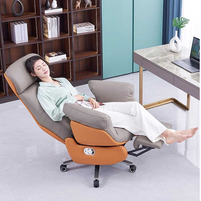 High-end Smart Leather Electric boss Chair Office Computer Chair ...