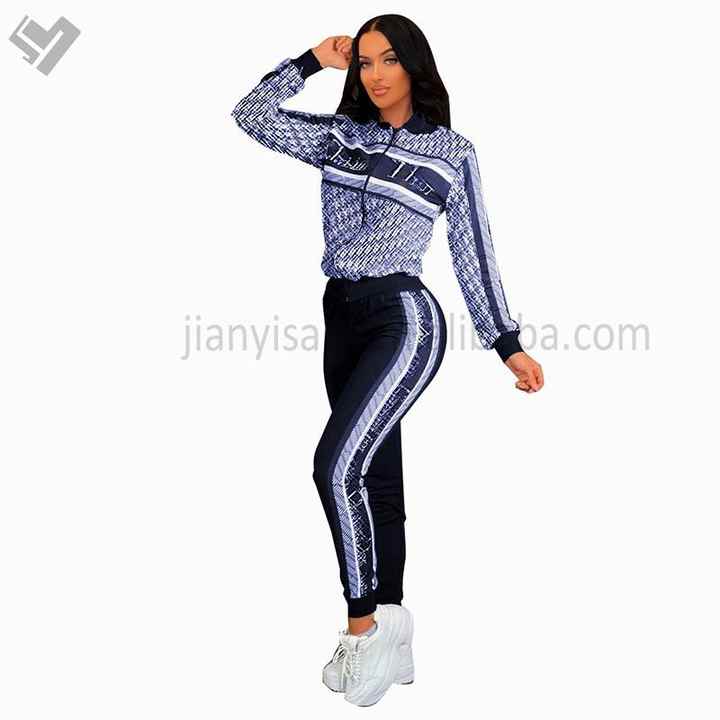2023 Fall Winter Designer Print joggers Suit Tracksuits Designer Print ...