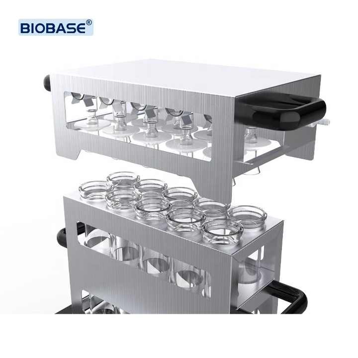 BIOBASE Lab Digital Kjeldahl Digester with Waste Gas Collection Hood ...