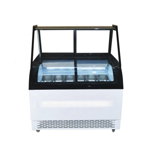 Supermarket Marble Freezer/chiller - Displaying Vegetables & Ice Cream