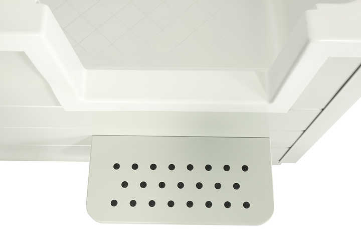 Step-in Inline Pet Bath Tub Dog Grooming Spa Walk-in Tub Made From High ...