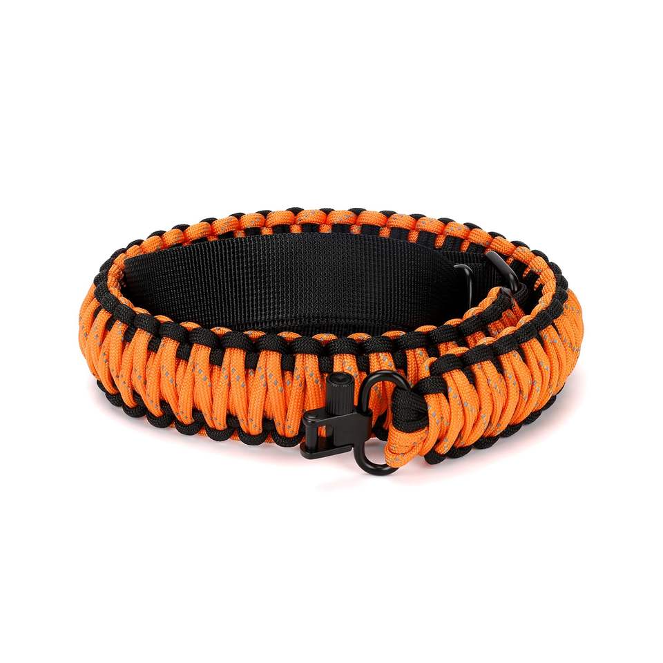 Nylon Tactical Hunting Sling with Swivels Non-Slip Design Adjustable ...