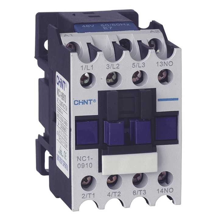 Chint UL508 Listed Contactor 3 Pole 9A 12A 18A 25A 32A 40A 50A 65A 80A ...
