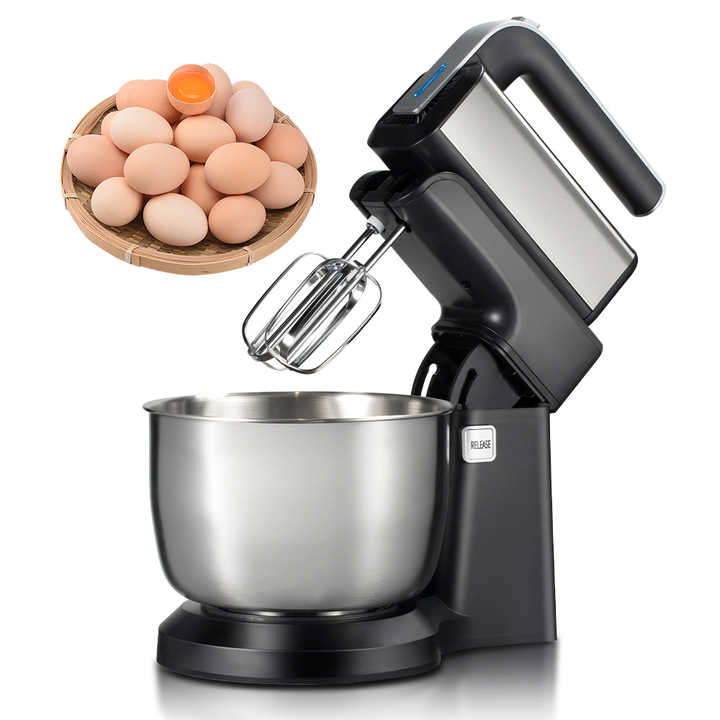 Handheld Food Mixer Dough Table Bread Mixer High Quality 3.5L Black ...