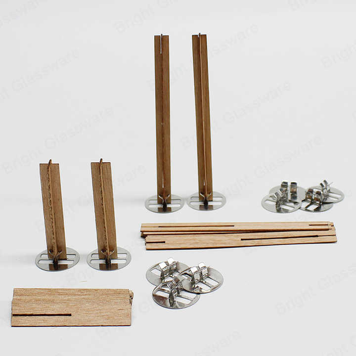 Wholesale Custom Cross Shaped Wooden Wick Wood Candle Wick for Candle ...