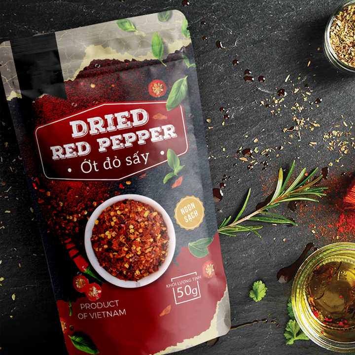 Spice Packaging Bag Plastic Packaging Seasoning Paprika Food Packaging ...