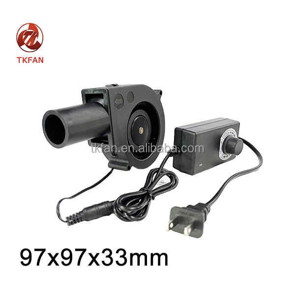 97mm DC 12V High Speed Centrifugal Air Blower Fan for BBQ