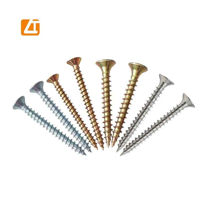 Wholesale Yellow Zinc Plated Countersunk Head Self Tapping Chipboard ...