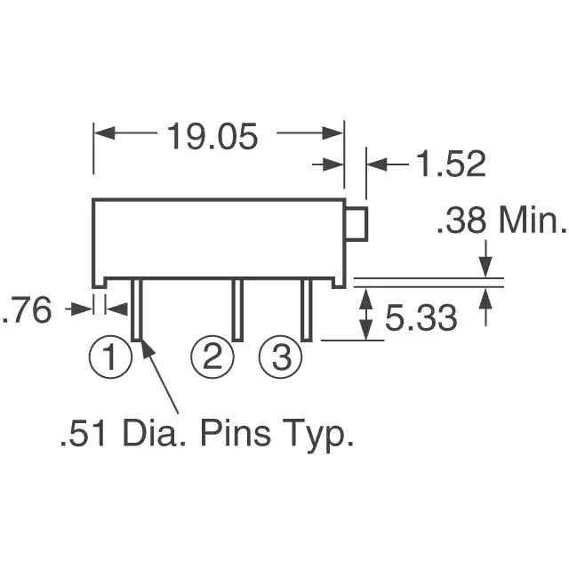 3006P Adjustable Multi Turn Variable Resistor Digital Trimmer ...