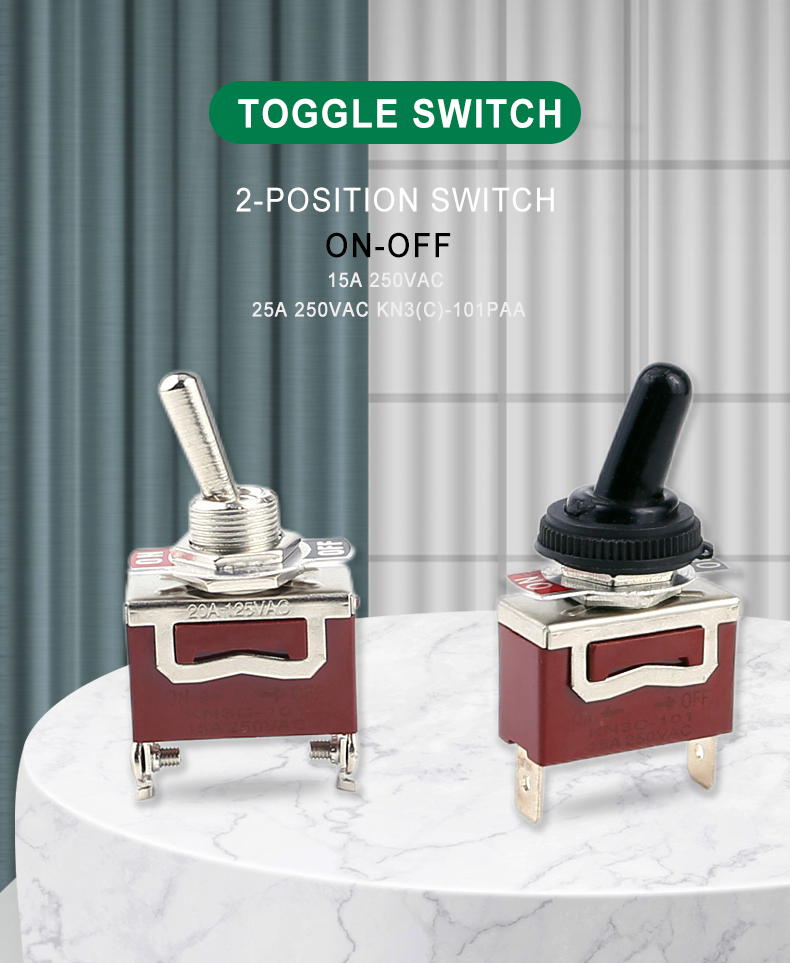 Waterproof 12v 15a 2 8 Pin Rocker Spring Return Metal Brass Switch Lock ...