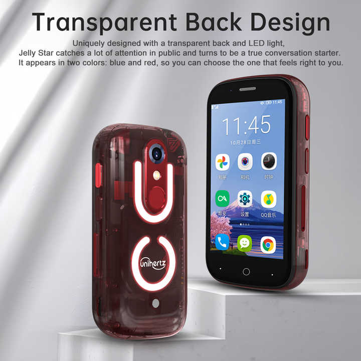 Unihertz Jelly Star Mini Smartphone - Android 13, 8GB RAM
