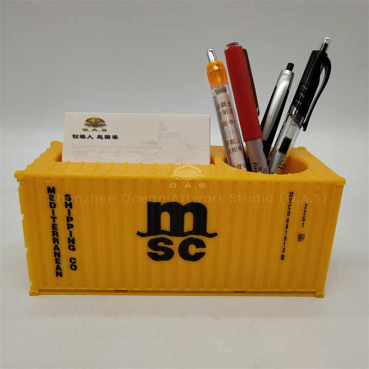 MSC Plastic Storage Box - 1:35 Scale Container Pen Holder