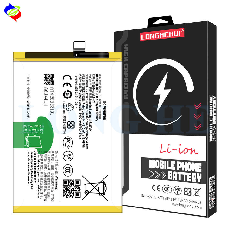 OEM 智能手机电池 B-Y1 手机电池替换件 高品质 5000mAh 适用于 VIVO Y02T V2254 电池手机| Alibaba.com