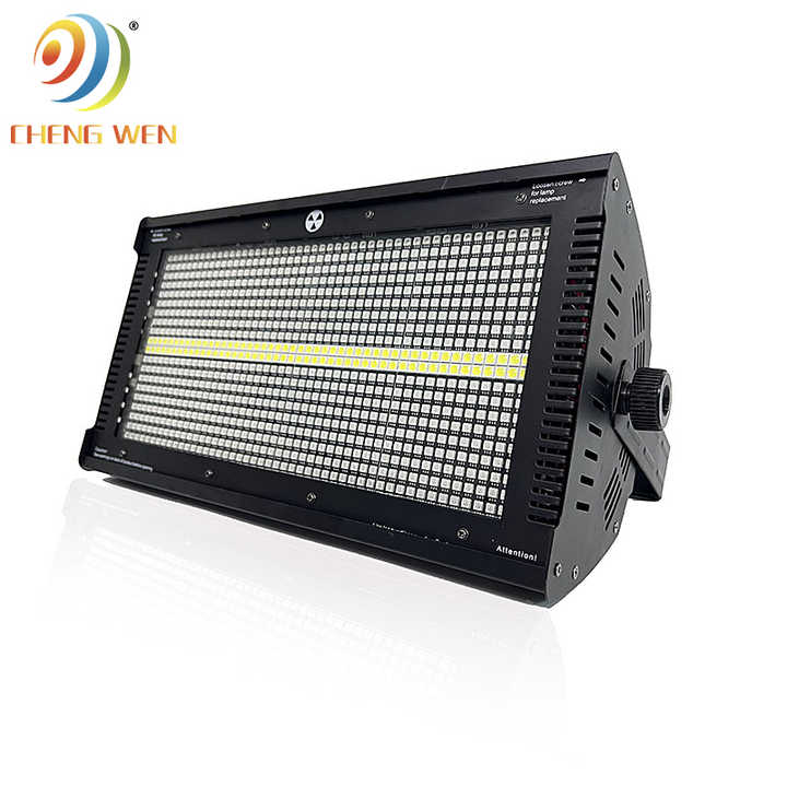 8+8 Strobe LED Lights IP20 White RGBW Emitting 1000W DMX512 Control Mode