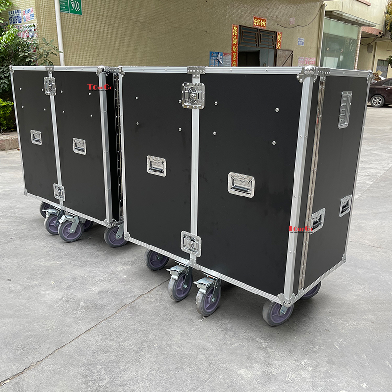 Middle Lockable Aluminum Horse Equipment Storage Flight Case Saddle ...