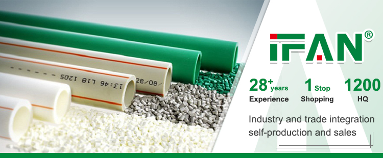 IFAN PLUS German standard PN25 water plastic pipe fittings Ppr pipe ...