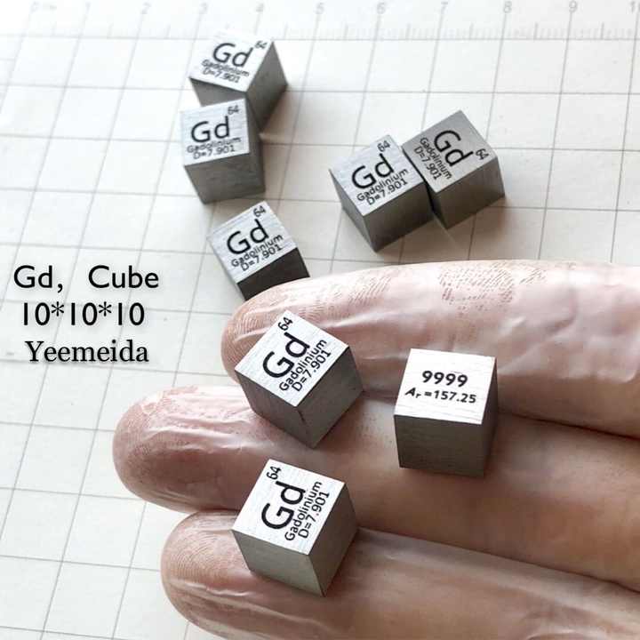 Density Cube Set - Periodic Table Metal Cubes Collection