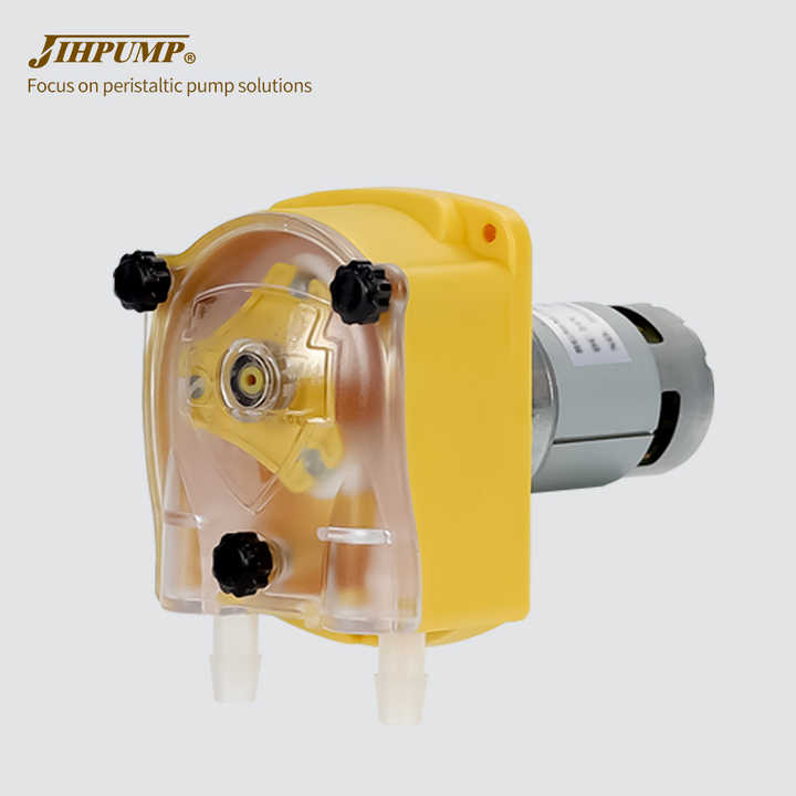 JIHPUMP 12V 24V DC Peristaltic Pump for Thick Liquid Dispensing
