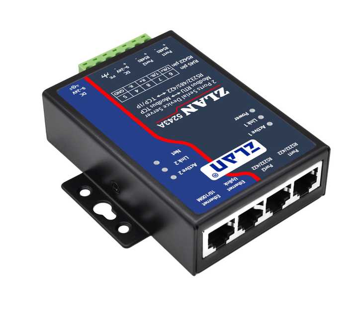 2 Ports Rs485 To Ethernet Modbus Multi Master Serial Device Rs232 To Ethernet - Buy Rs232 To ...