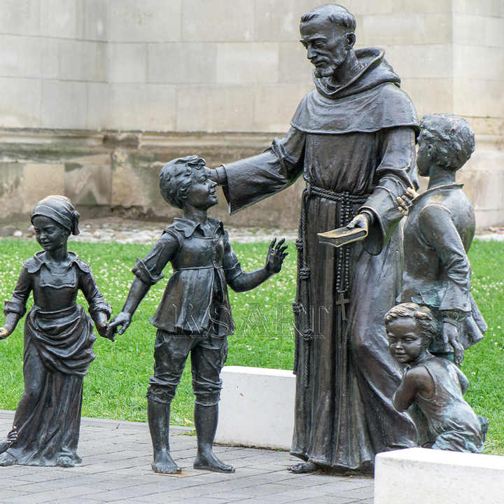 Bronze Catholic Church Figures' Statues Elegant Religious Church ...
