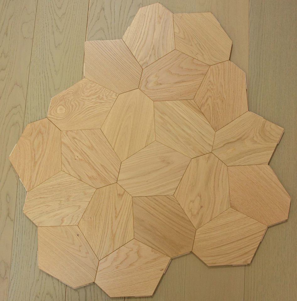 12mm 13mm 14mm Parquet Luxury Wood Floor Leaf Shape Special Pattern ...