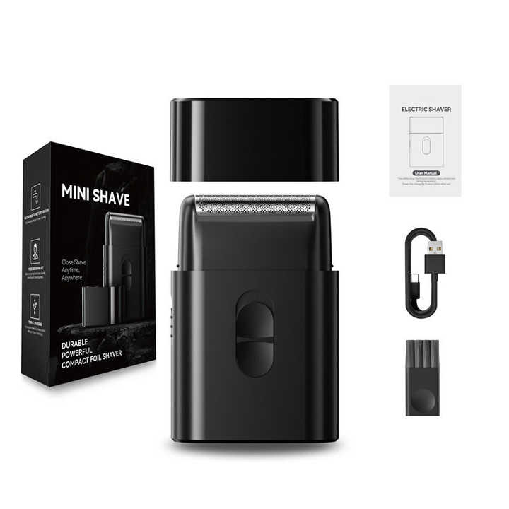 Custom Mini-rechargeable Electric Foil Shaver For Men Portable Face ...