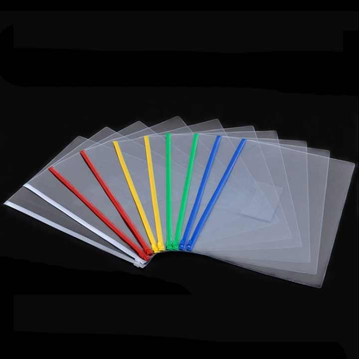Transparent Plastic Bag Zipper Lock File Examination Stationery Package ...