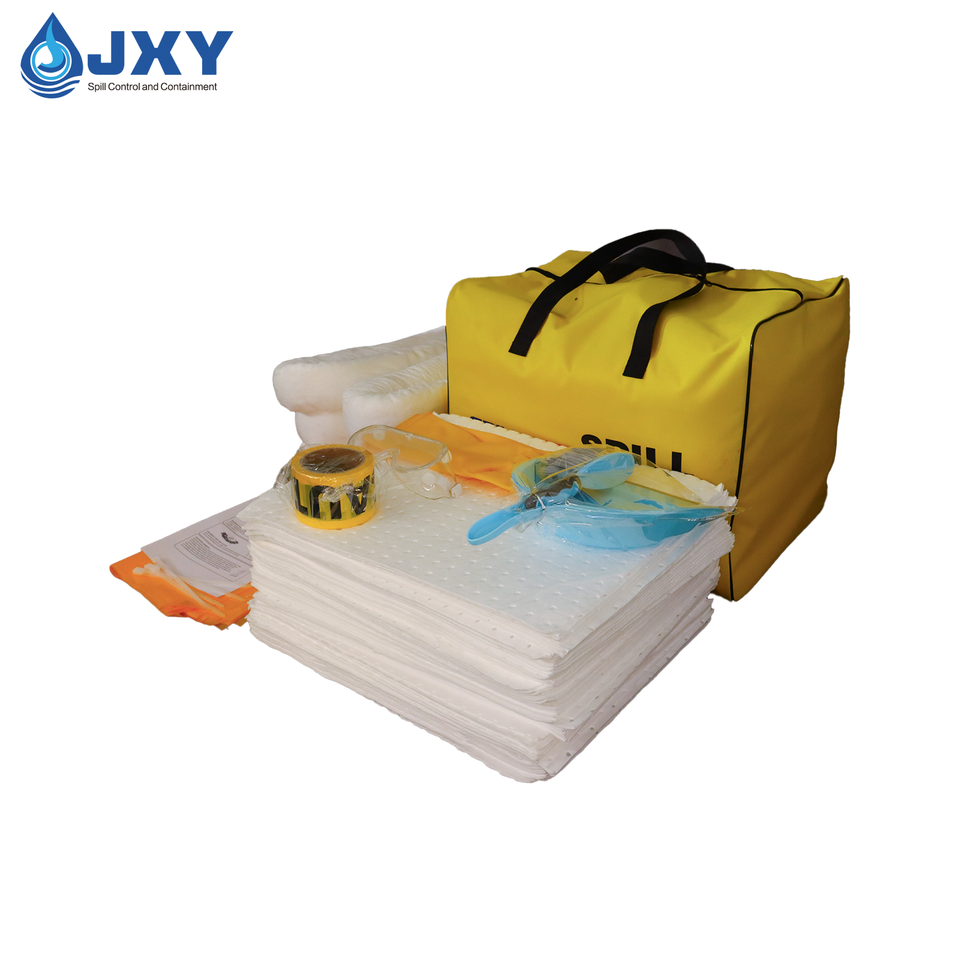80L Oil Absorbent Spill Kits for Gasoline, Diesel, and Fuel Oil Spill ...