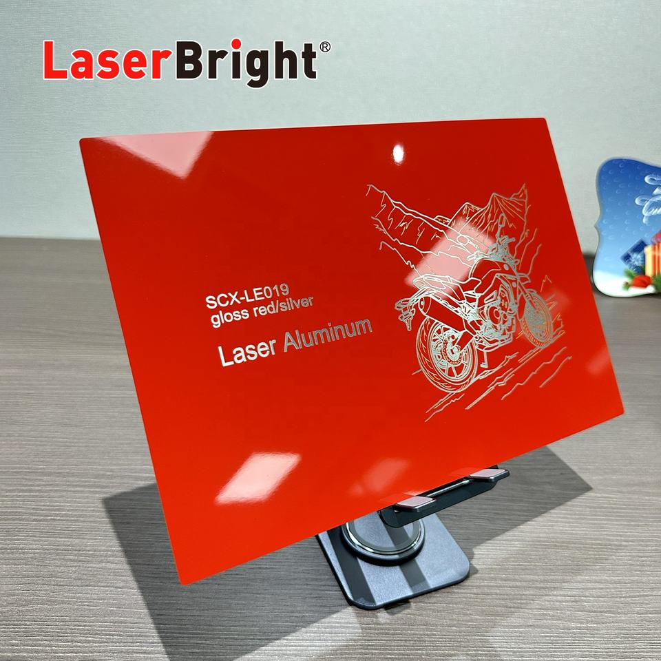 LaserBright Two Layer Double Color Laser Engraving Metal Sheet for ...
