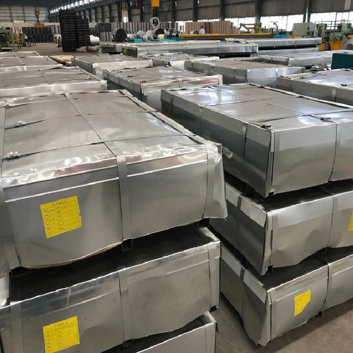 Hot Dipped Galvanized Steel Sheet Plate 22 Gauge 16 Gauge Colored ...