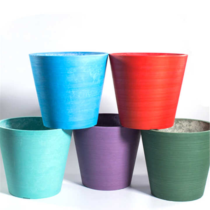 Wholesale Custom Outdoor Garden Pots Home Decoration Big PP Pots Flower ...